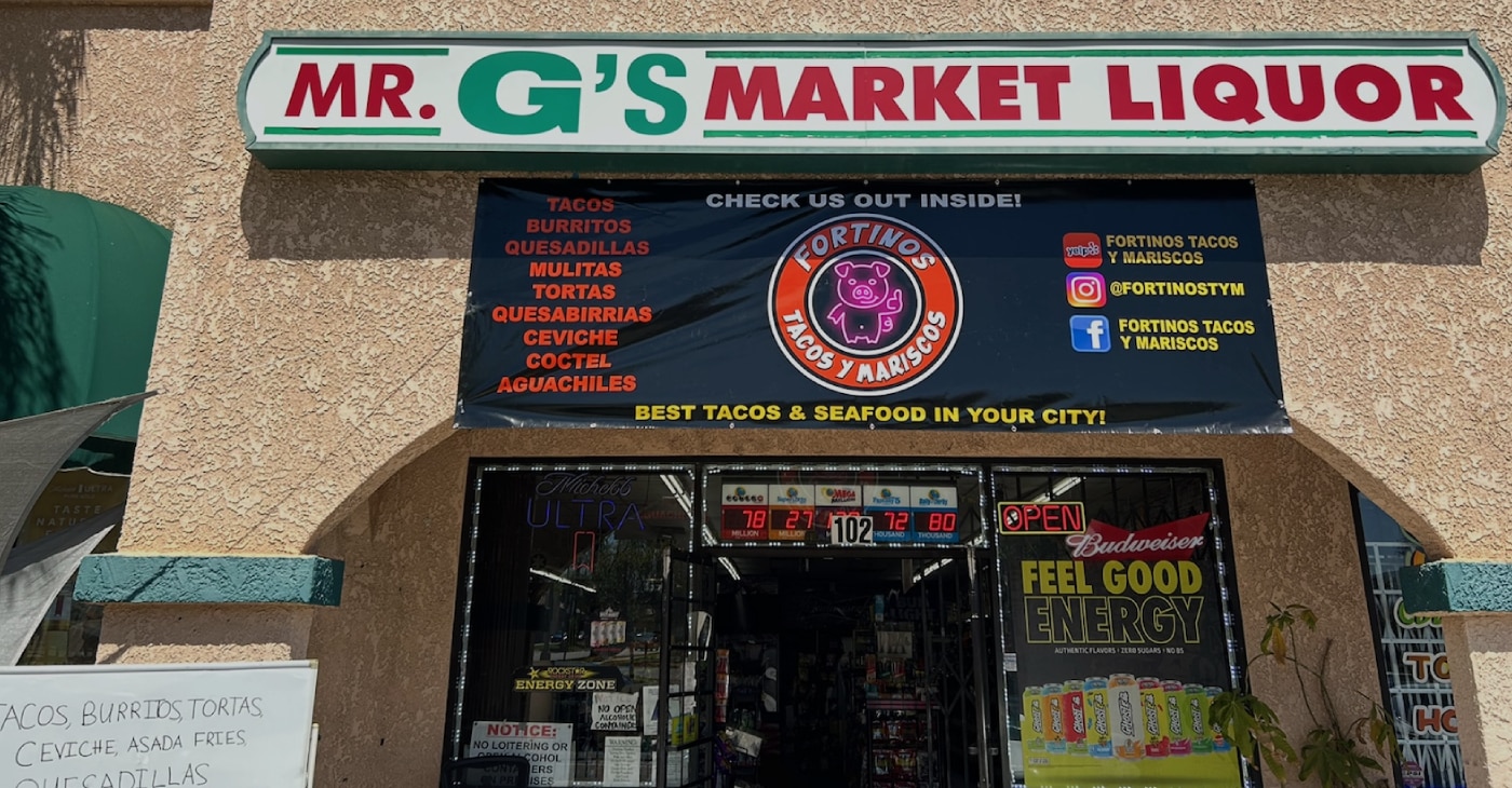 Mr. G's Liquor Market/Taco Kitchen is a Liquor Store in Corona, CA 92879